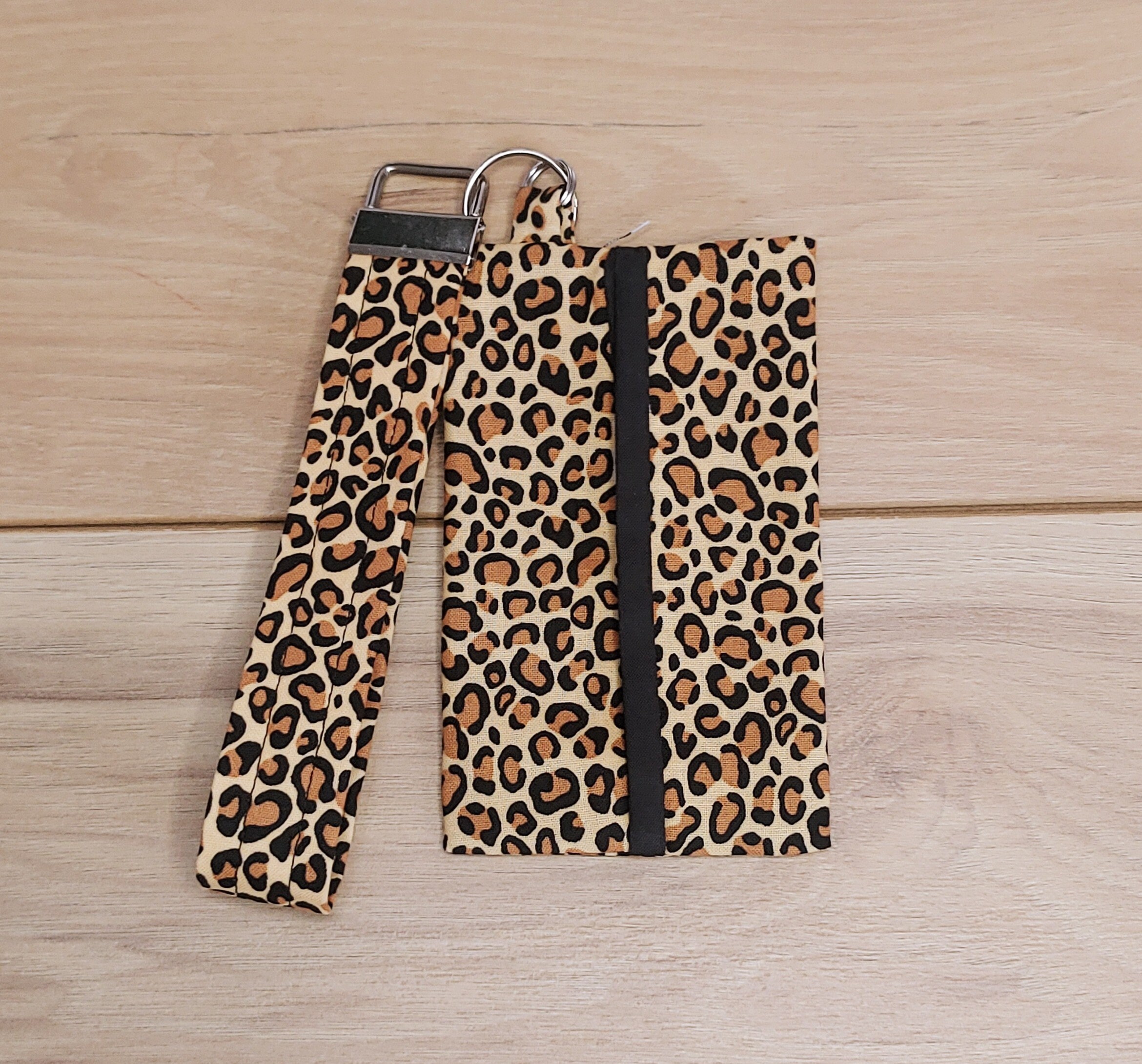 Key Fob Keychain/pocket Tissue Pouch/wristlet Animal Print - Etsy