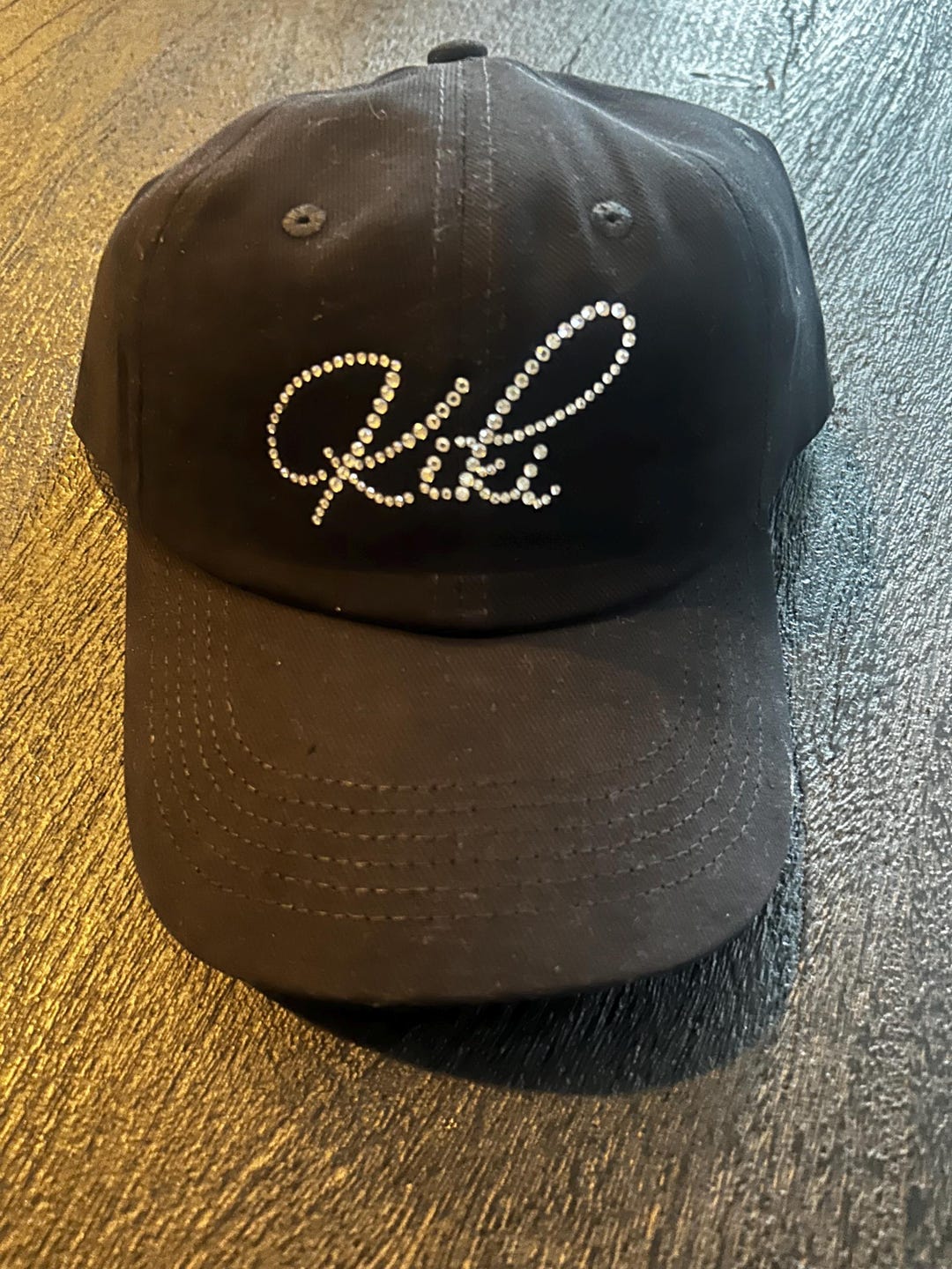 Custom Rhinestone Name and Word Hat, Sparkly Rhinestone Crystals - Etsy