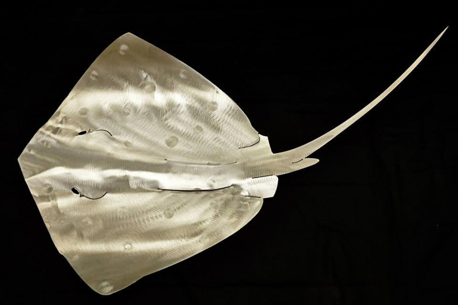 Stingray Metal Art Wall Sculpture in Aluminum - Etsy