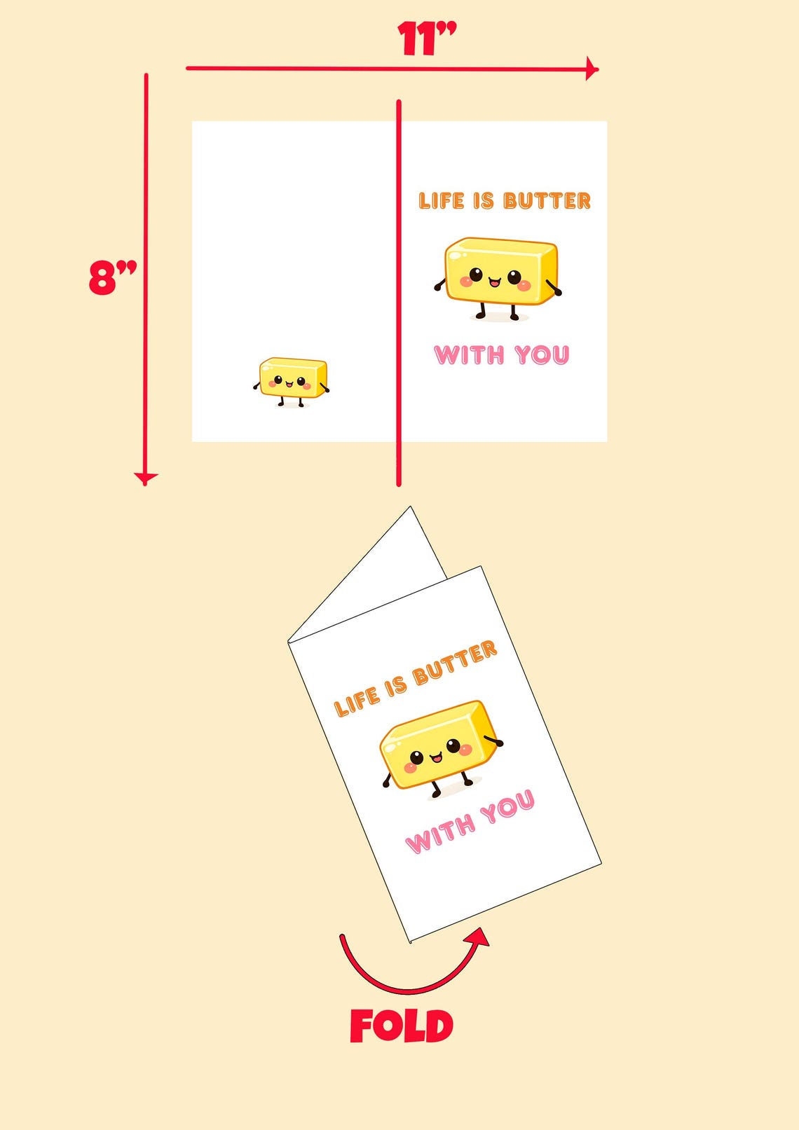 Funny Valentine Printable Olive Half Card and Wall Picture Digital ...
