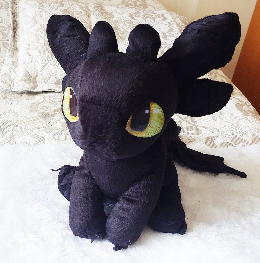 Toothless Plush Pattern - PDF Digital Download - Plush Sewing DIY - No ...