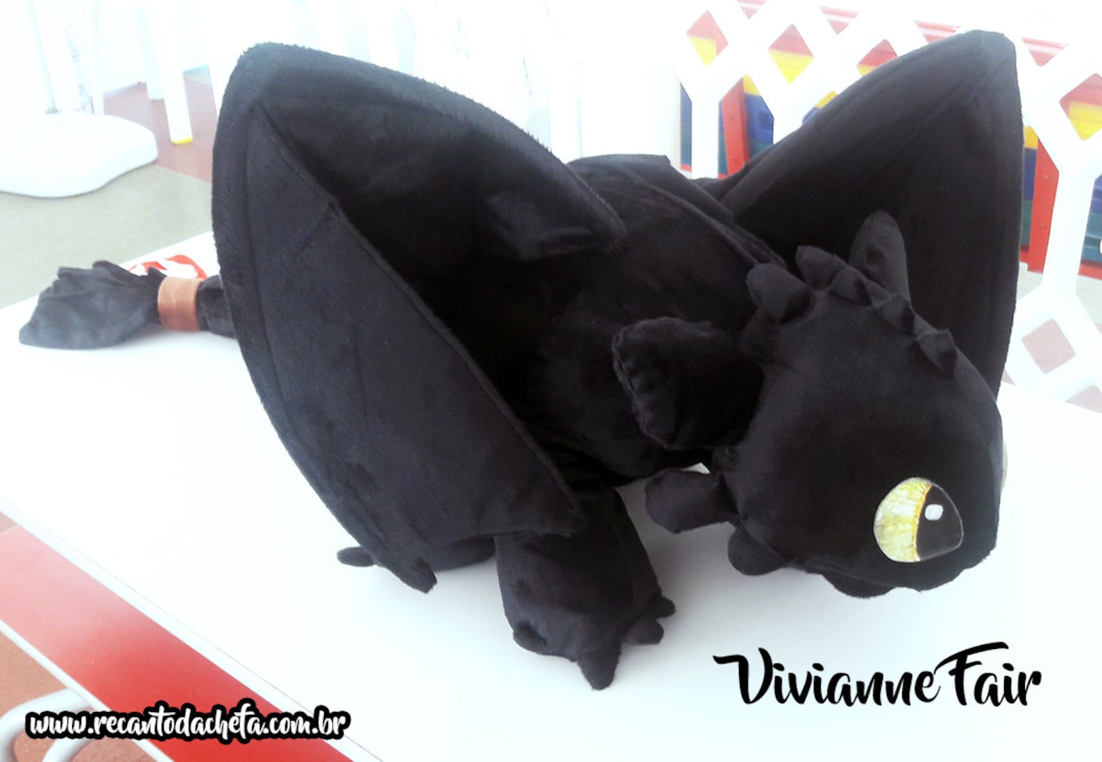Toothless Plush Toothless Dragon How to Train Your Dragon - Etsy UK