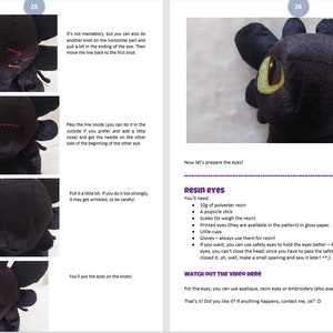 Toothless Plush Pattern - PDF Digital Download - Plush Sewing DIY - No ...
