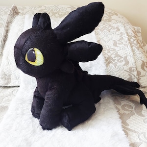 Toothless Plush Pattern - PDF Digital Download - Plush Sewing DIY - No ...