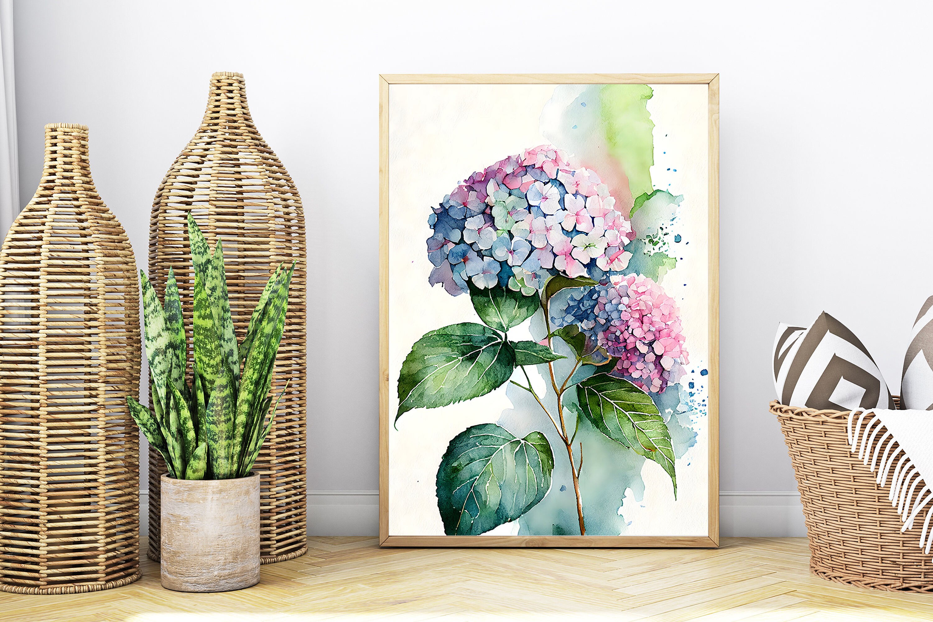 Printable 2 Paintings Set Big Painting / High Resolution Art Print ...