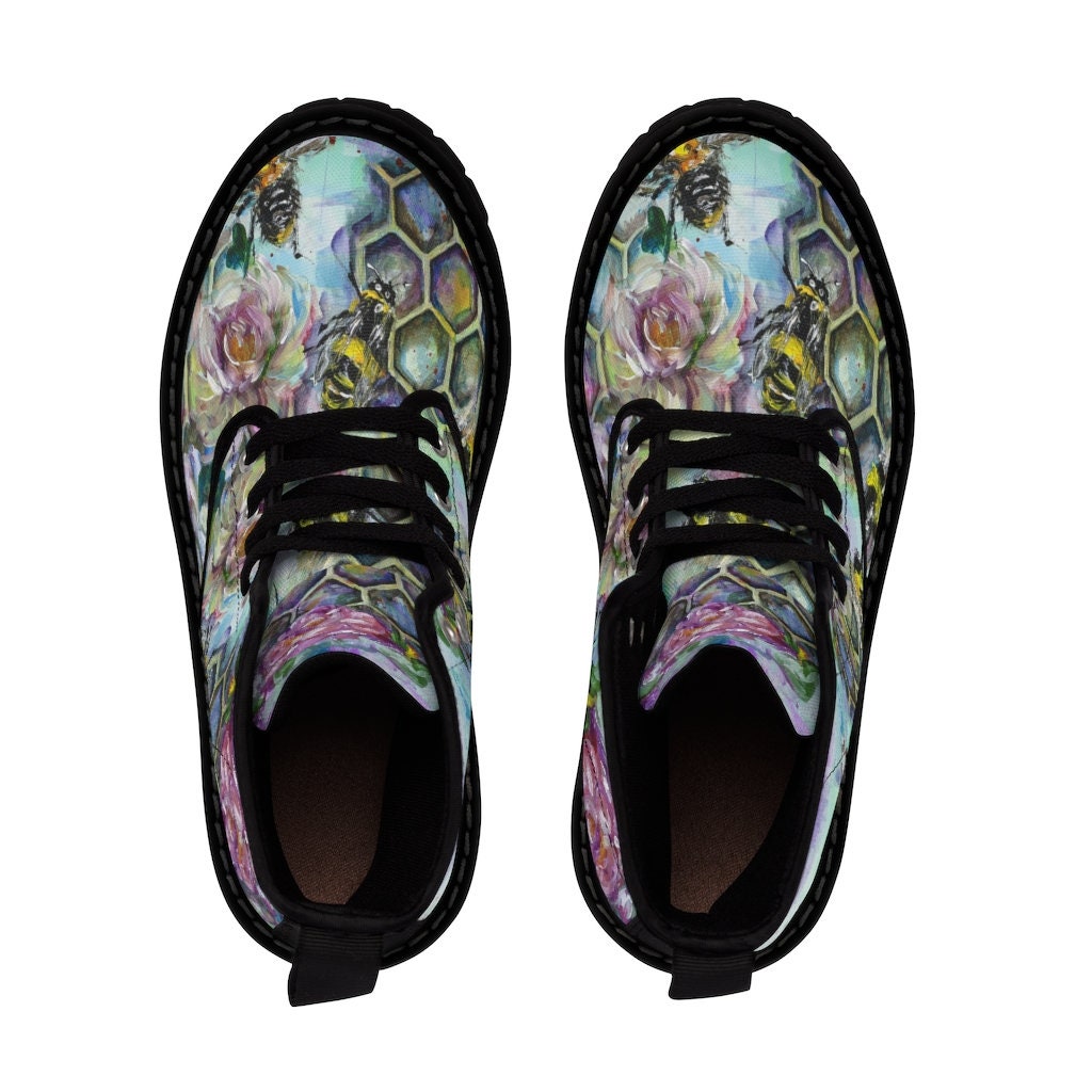 Women's bee and hive Boots | Etsy