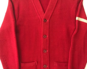 Letterman sweater | Etsy