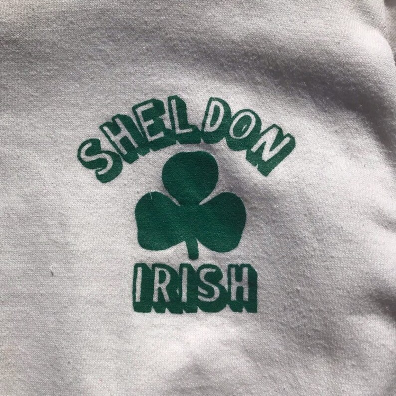 Vintage 1960s Sheldon High School Sweatshirt Mens Size Small | Etsy