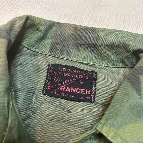 Vintage 1970s Invisible ERDL Camo Hunting Jacket Mens… - Gem