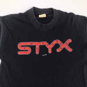 Vintage 1983 Styx Band Tee Mens Size S/M Vintage Concert Tee - Etsy