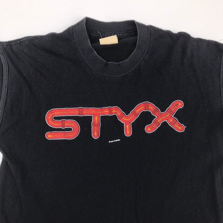 Vintage 1983 Styx Band Tee Mens Size S/M Vintage Concert Tee | Etsy