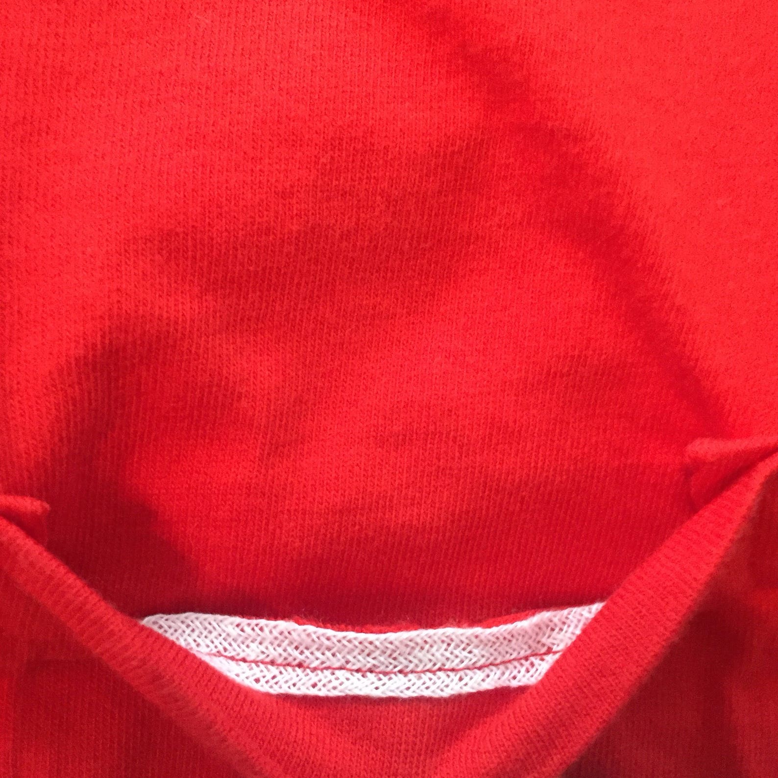 Vintage 1980s JC Penneys Red Pocket Tee Mens Small Made in USA - Etsy