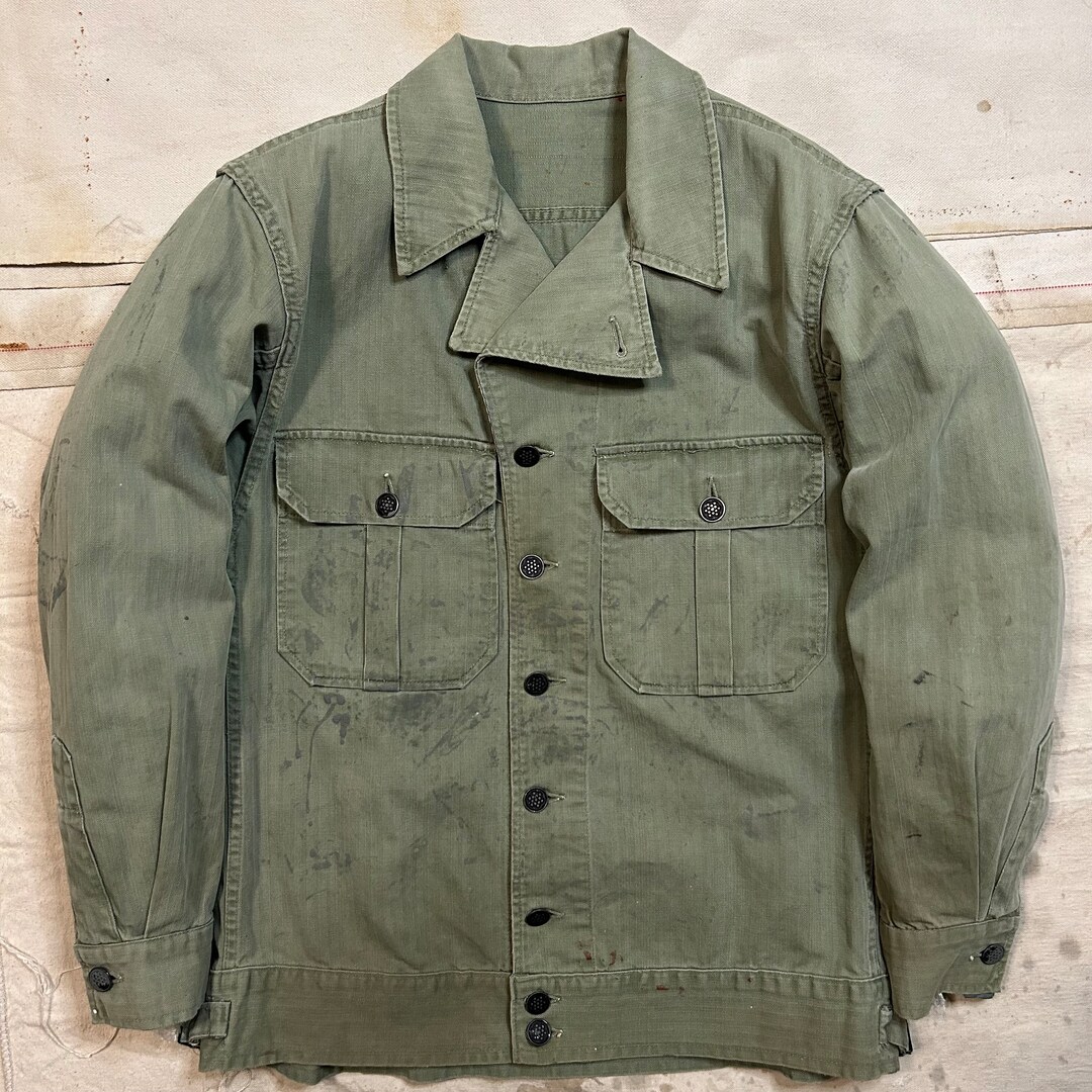 Vintage 1940s WW2 Era 1st Pattern US Army HBT Jacket Mens Small - Etsy