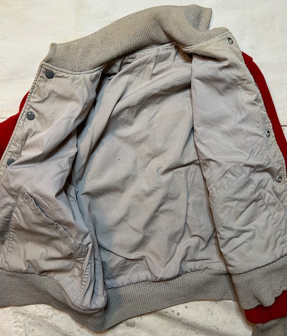Vintage 1960s Butwin Wool Letterman Jacket Mens Size … - Gem