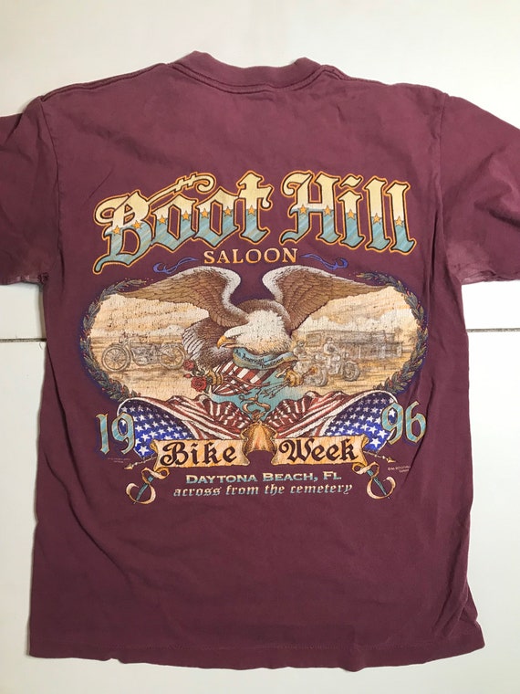 Vintage mens biker boot - Gem