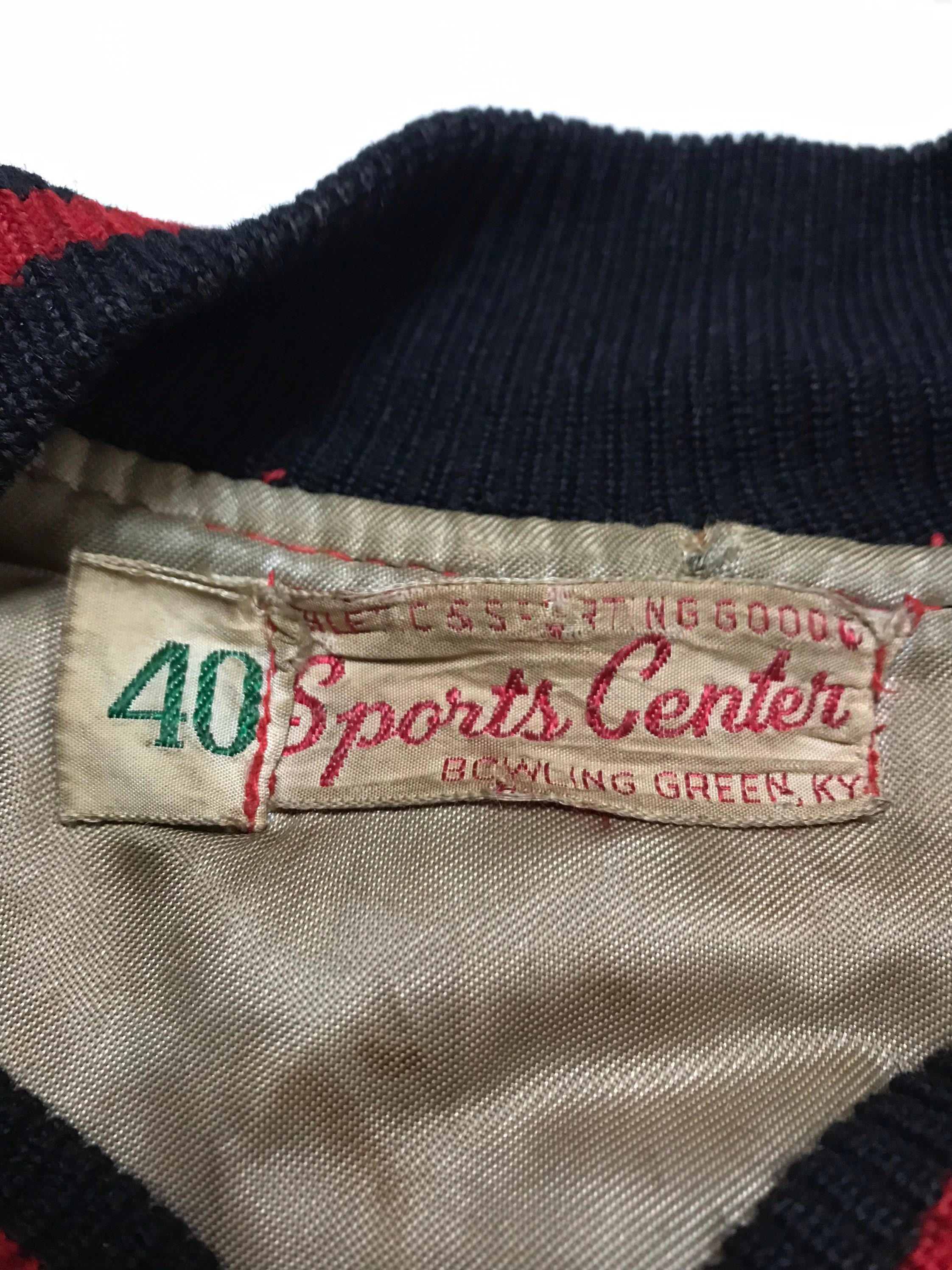 Vintage 1950s Varsity Letterman Jacket Mens Size Medium Sports - Etsy