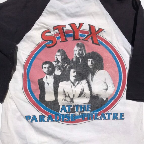 Vintage Styx 1981 World Tour Band Tee Mens Size XS Co… - Gem