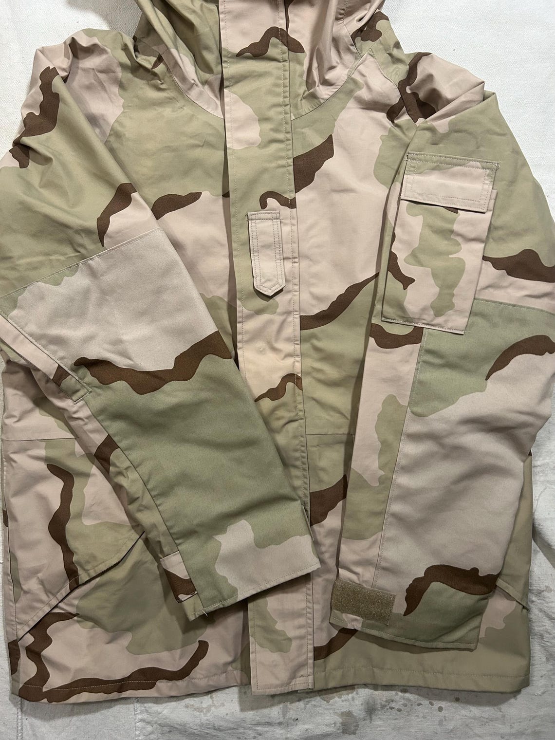 2000s US Military Goretex Style Parka Mens Size M/L Desert Camo - Etsy