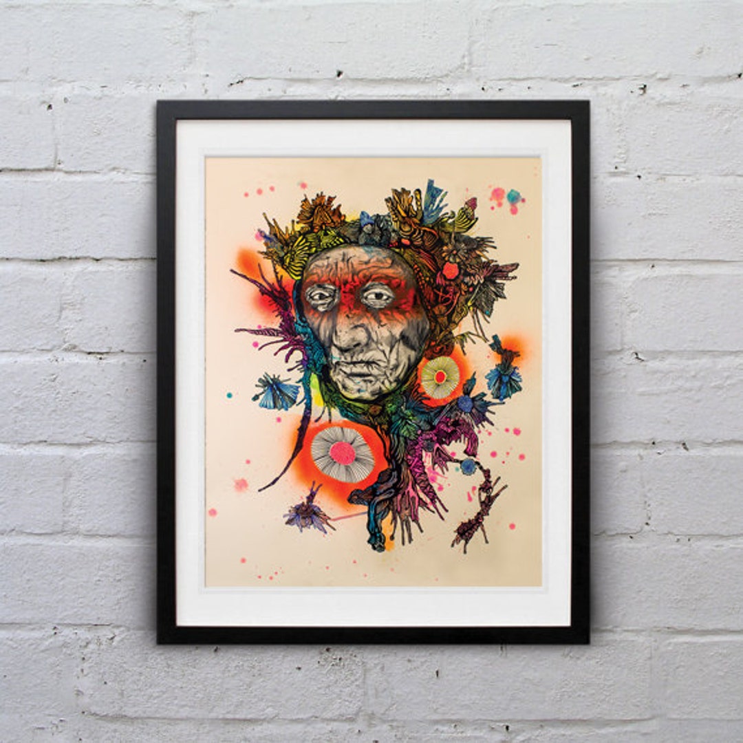 Archival 8.5" X 11" Print - the Vision by Michael Crigler - Etsy