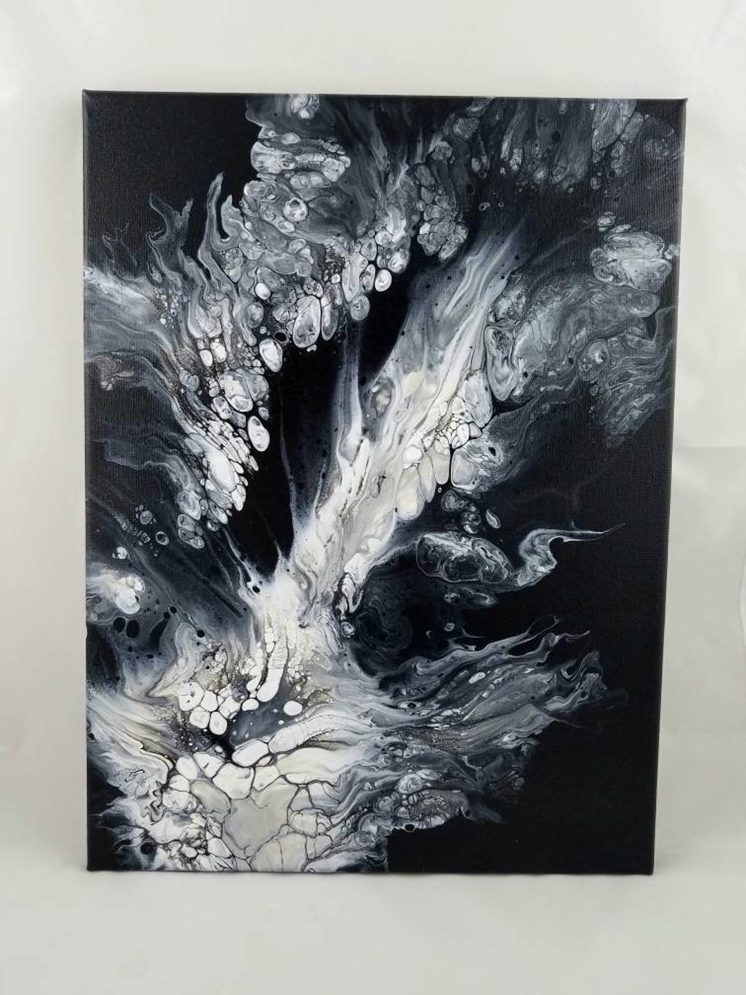 Dutch Pour Painting Black