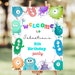 Welcome Birthday Sign, Poster Monster Birthday Bash, Calling All ...