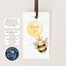 EDITABLE Bee Thank You Favor Tags, Labels for Favors Bags, BEE Birthday ...