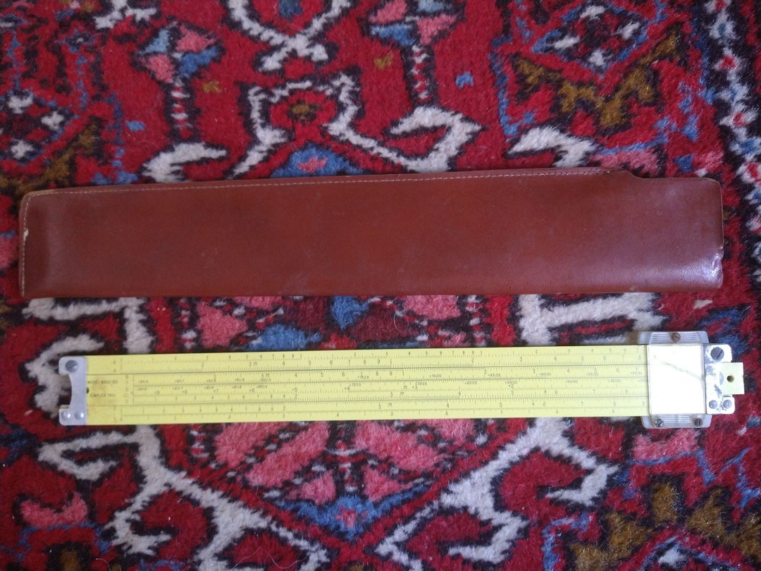 Pickett Antique Engineering Slide Rule - Etsy