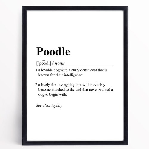 Great Dane Definition Print INSTANT DOWNLOAD Wall Art - Etsy