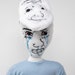 Crying Wojak With a Smiling Face Mask Plush Doll/toy - Etsy