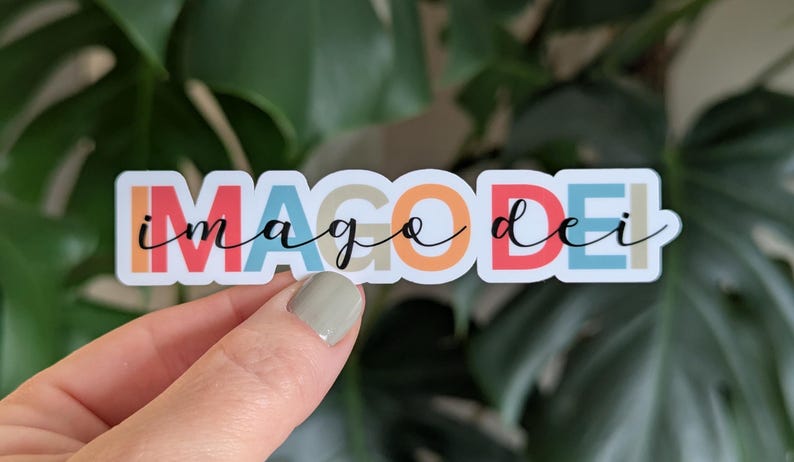 Christian Faith Sticker, Imago Dei, Image of God - Etsy