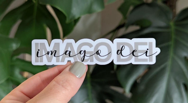 Christian Faith Sticker, Imago Dei, Image of God - Etsy