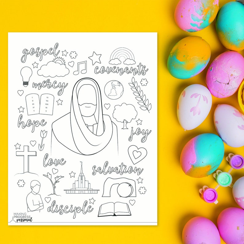 Fall 2023 General Conference Coloring Page Packet set of 3 - Etsy