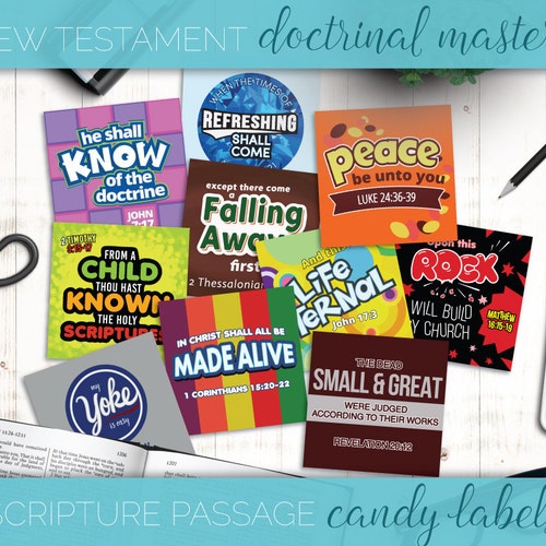 Seminary Old Testament Doctrinal Mastery Scripture Passage - Etsy