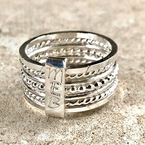 7 Day Ring, Seven Day Ring, 7 Blessings Ring - Etsy