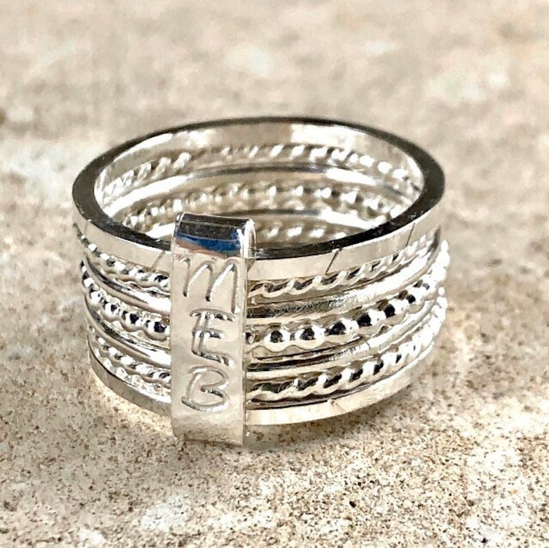 7 Day Ring Seven Day Ring 7 Blessings Ring | Etsy