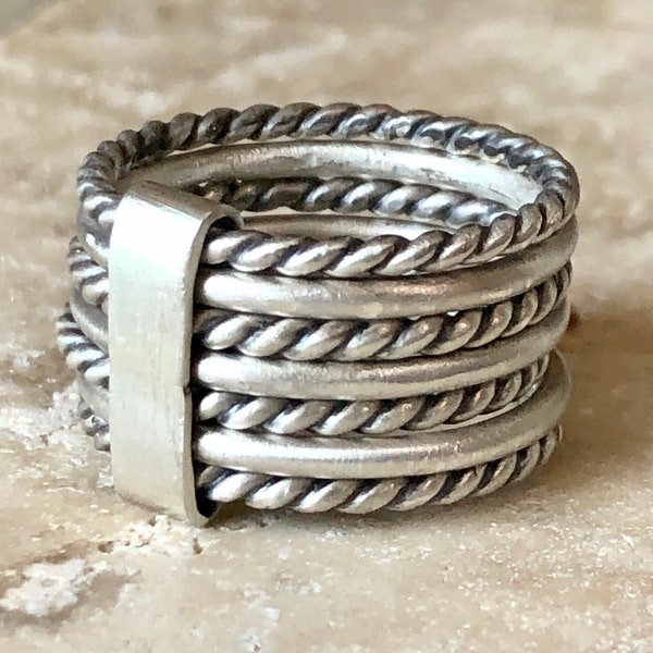 Latvian 7 Day Ring - Etsy