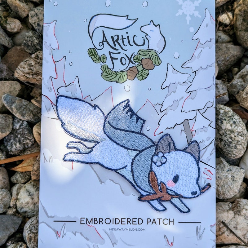 Embroidered Fox Patches - Etsy