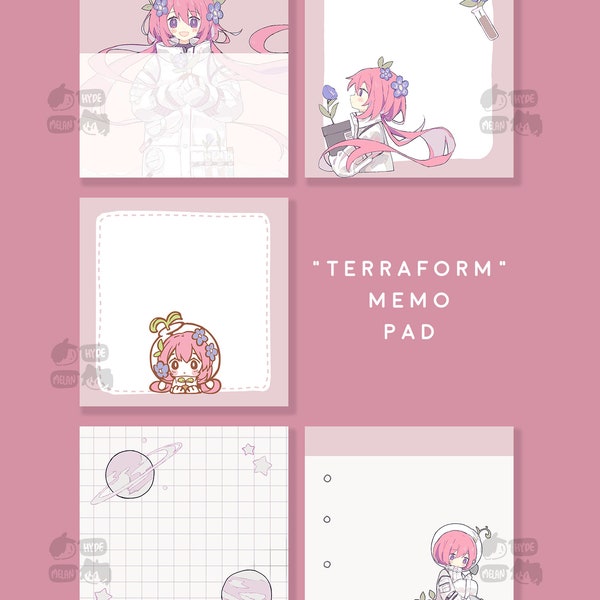 Memo Pad - Etsy
