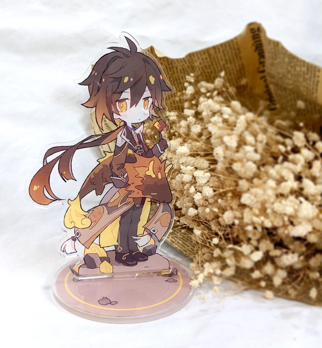 Zhongli (genshin Impact) Acrylic Standee - Etsy
