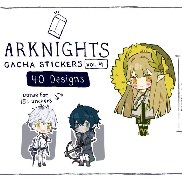 Gacha Stickers - Etsy