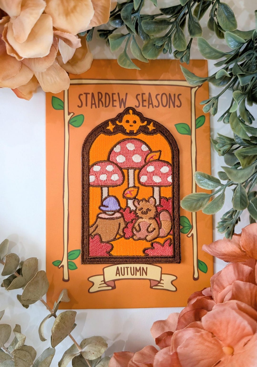 Stardew Valley Seasons (autumn) - Embroidered Patch - Etsy