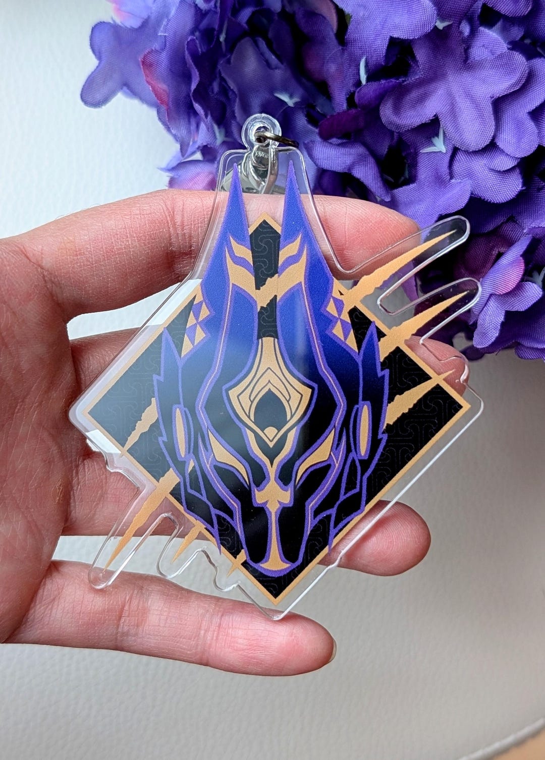 Cyno Jackal Acrylic Keychain (genshin Impact) - Etsy