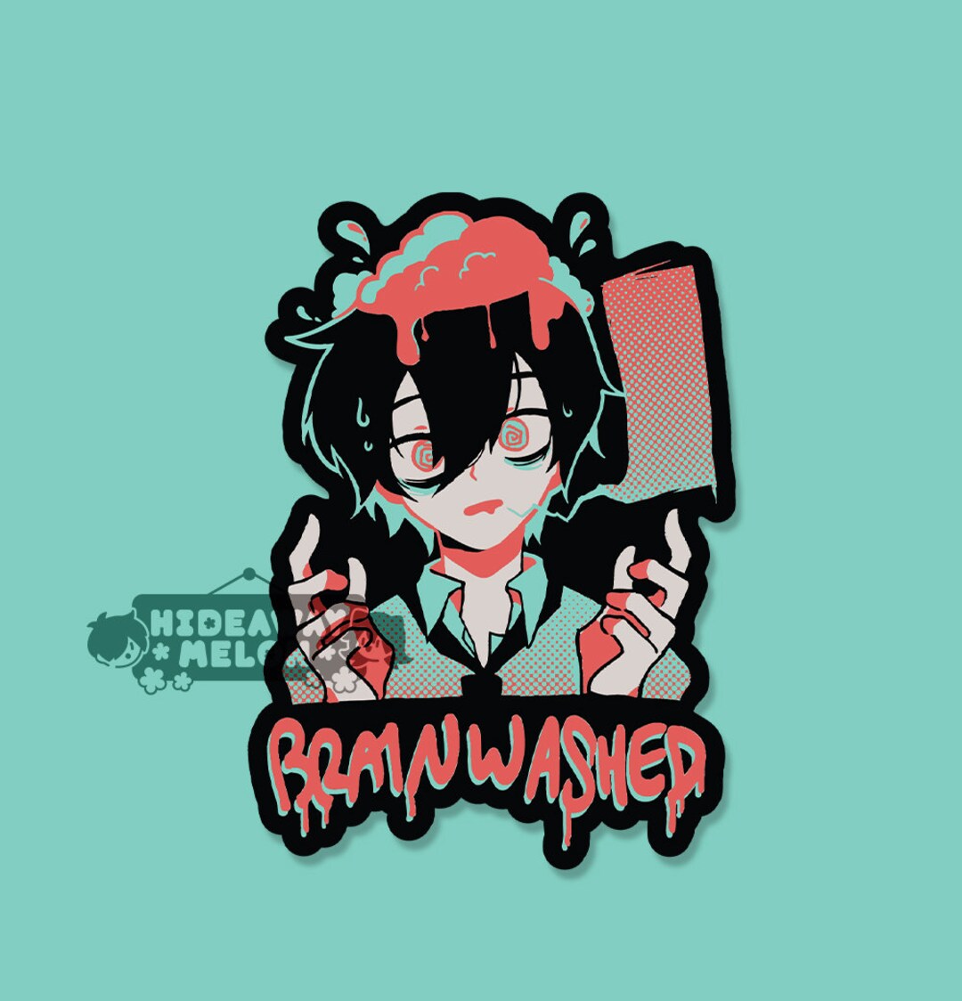 Brainwashed - High Quality Vinyl Sticker - Etsy