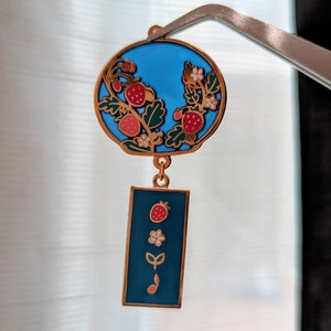 Furin Wind Chimes / Windchime (transparent) Large Hard Enamel Pin - Etsy