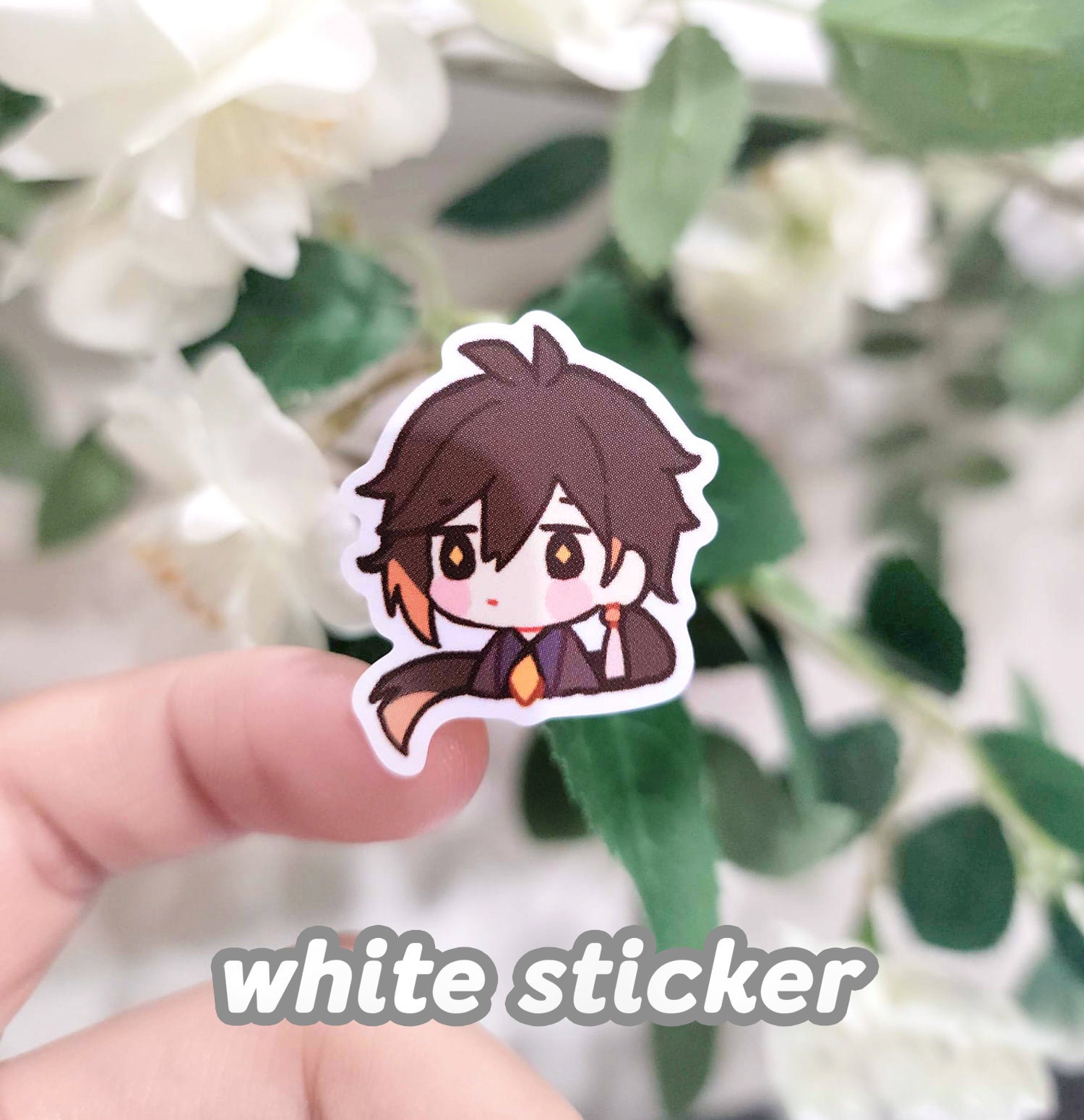 Genshin Party Chibis Vinyl Sticker Sheets - Etsy