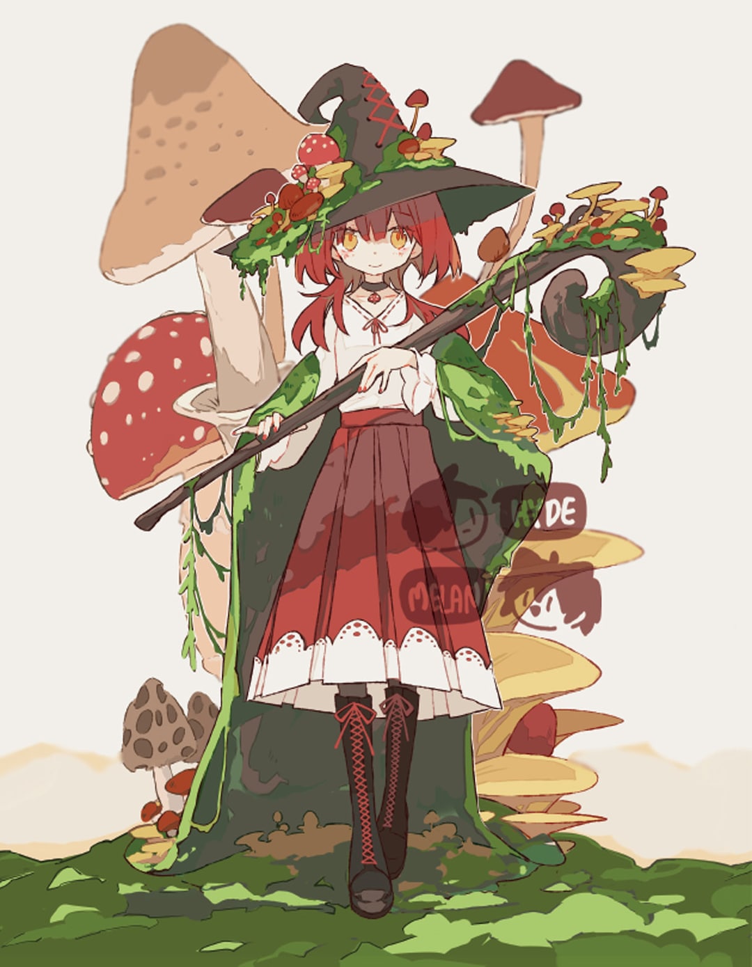 Mycologist (original) 8.5"x11" Poster Print - Etsy