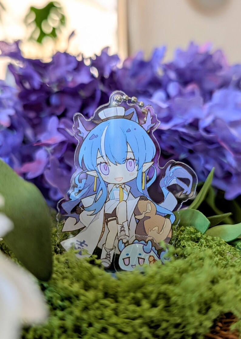 Sui Siblings (arknights) Acrylic Standee Keychains With Mini Beans - Etsy