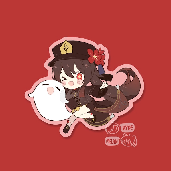 Hu Tao Sticker - Etsy