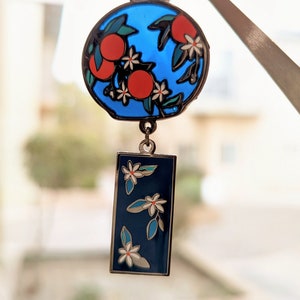 Furin Wind Chimes / Windchime (transparent) Large Hard Enamel Pin - Etsy
