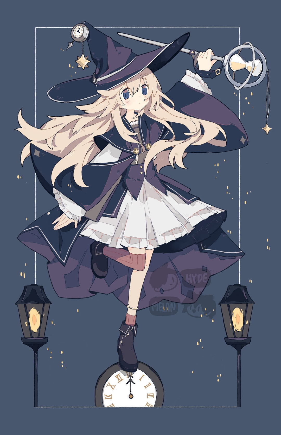 Witching Hour (original) 11"x17" Poster Print - Etsy